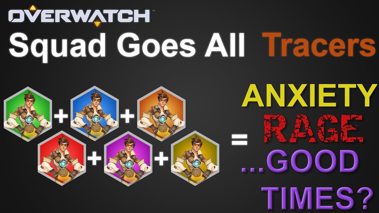 Overwatch | Squad Goes All Tracers - YouTube