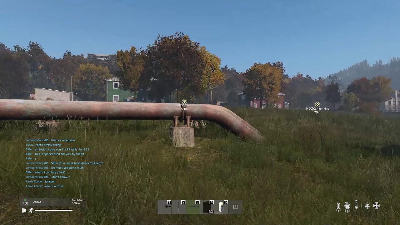 DayZ - AS50 right in his head. - YouTube
