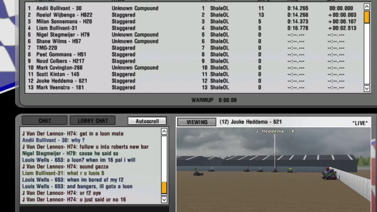RFactor - Brisca F1 Stockcars @KingsLynn - YouTube