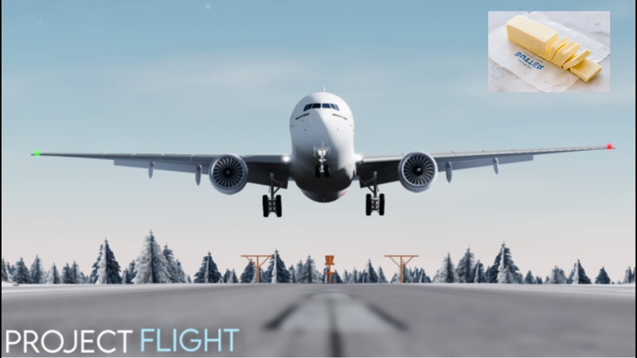 Project Flight: Buttered Landing on a B777 - YouTube