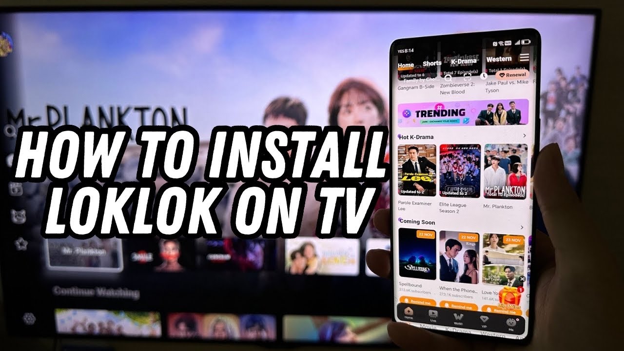 How to install loklok tv on tvbox - YouTube