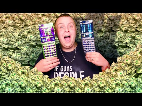 500x THE MONEY LOTTERY TICKET SCRATCHERS! - YouTube