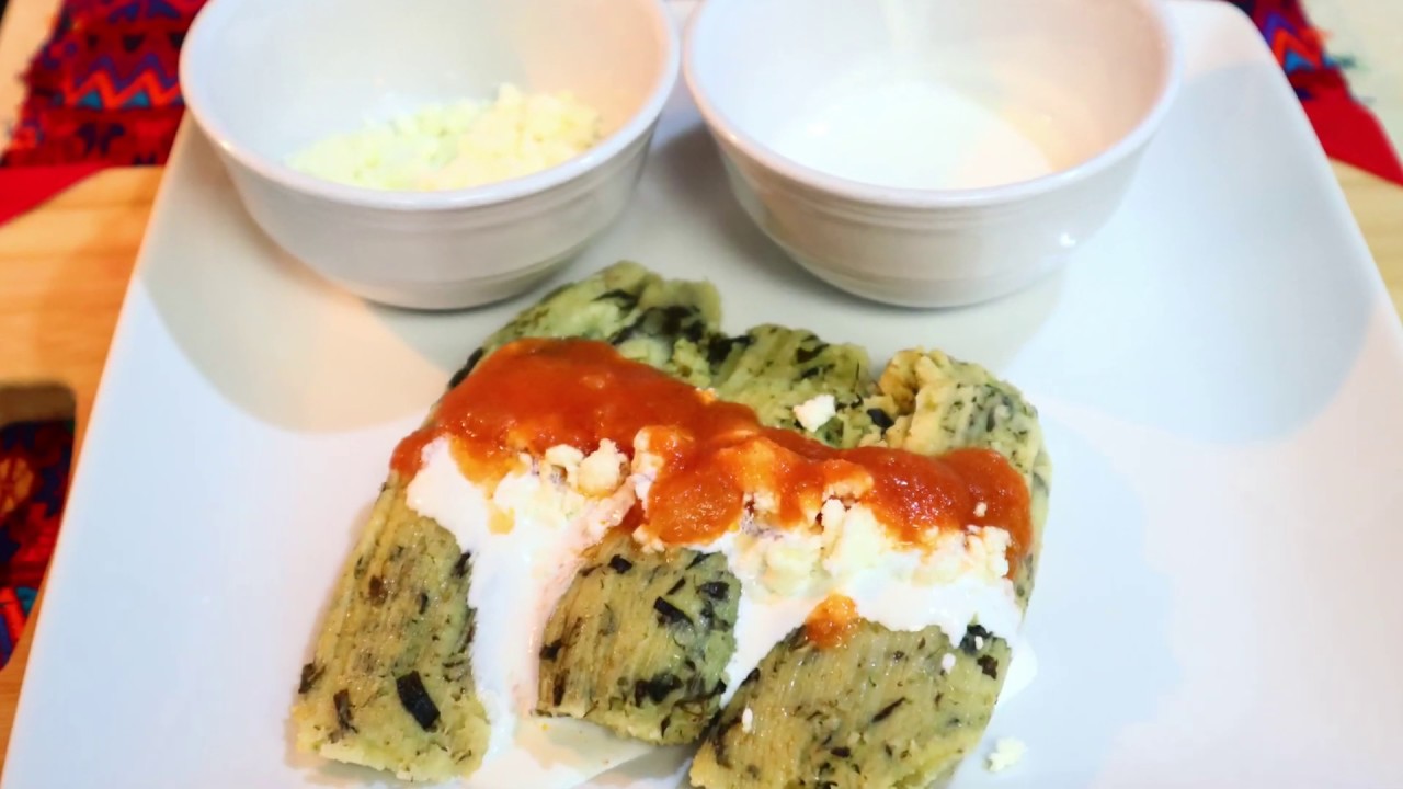 TAMALITOS DE CHIPILIN CON QUESO Y MANTEQUILLA O MARGARINA . - YouTube