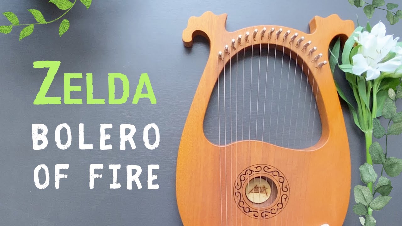 Bolero of Fire (Zelda) | Easy Lyre Harp Notes - YouTube