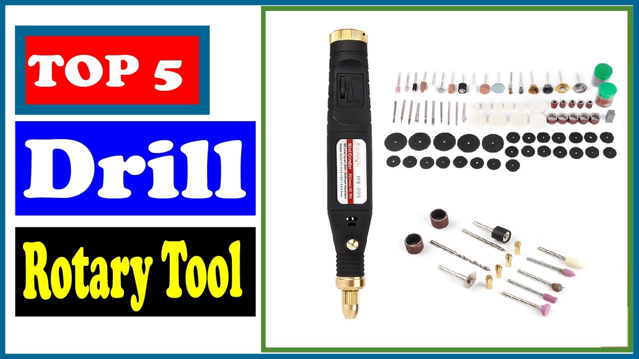5 Best mini drill rotary tool - YouTube