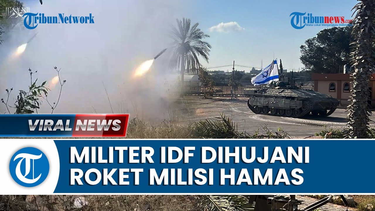 Balas Serangan IDF di Rafah Timur, Milisi Hamas Palestina Tembakkan ...
