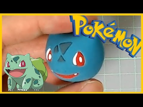 Bulbasaur #001 Pokemon clay tutorial - YouTube