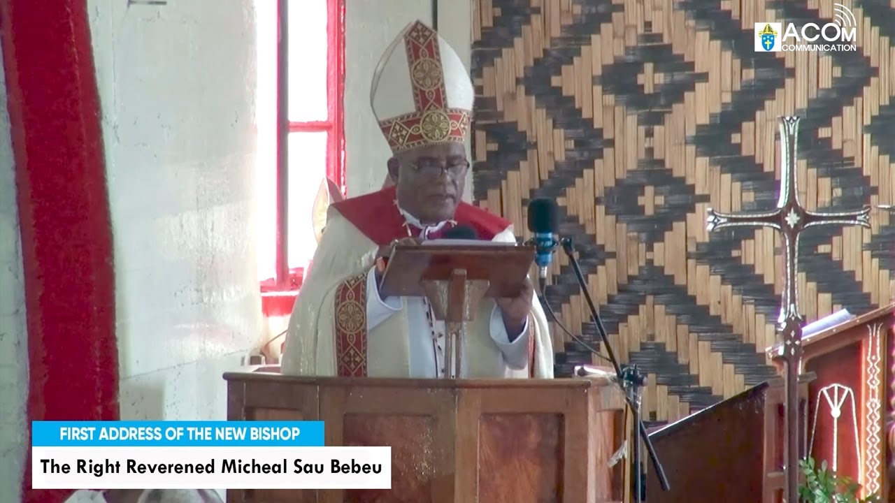 The Rt Rev Michael Sau Bebeu Speech - YouTube