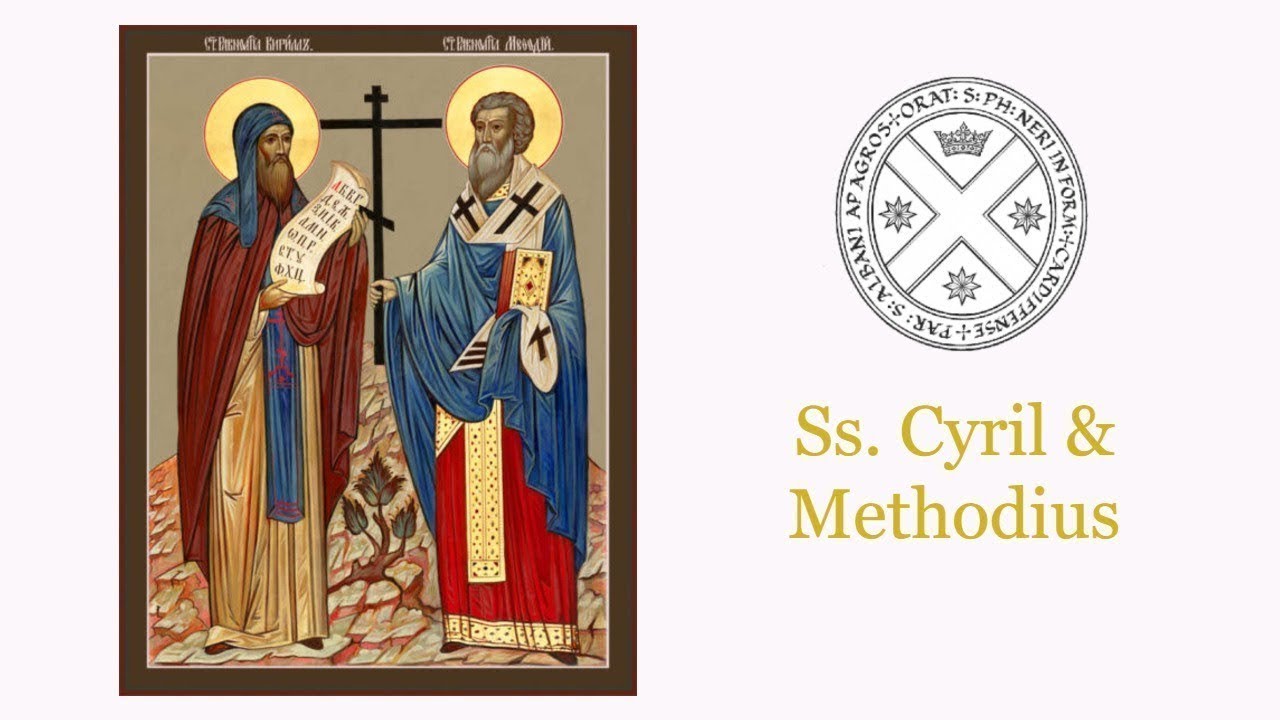Holy Mass - Ss Cyril and Methodius - YouTube