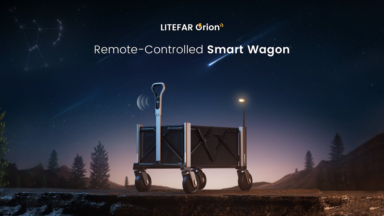 Introducing LITEFAR Orion: The Portable Smart Wagon with Remote Control ...