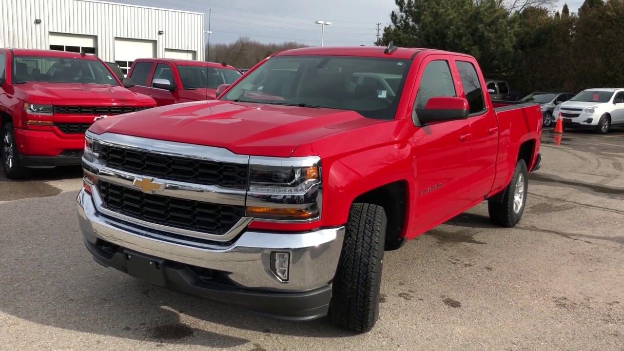 2018 Chevrolet Silverado 1500 LT 4WD Double Cab Red Hot Roy Nichols ...