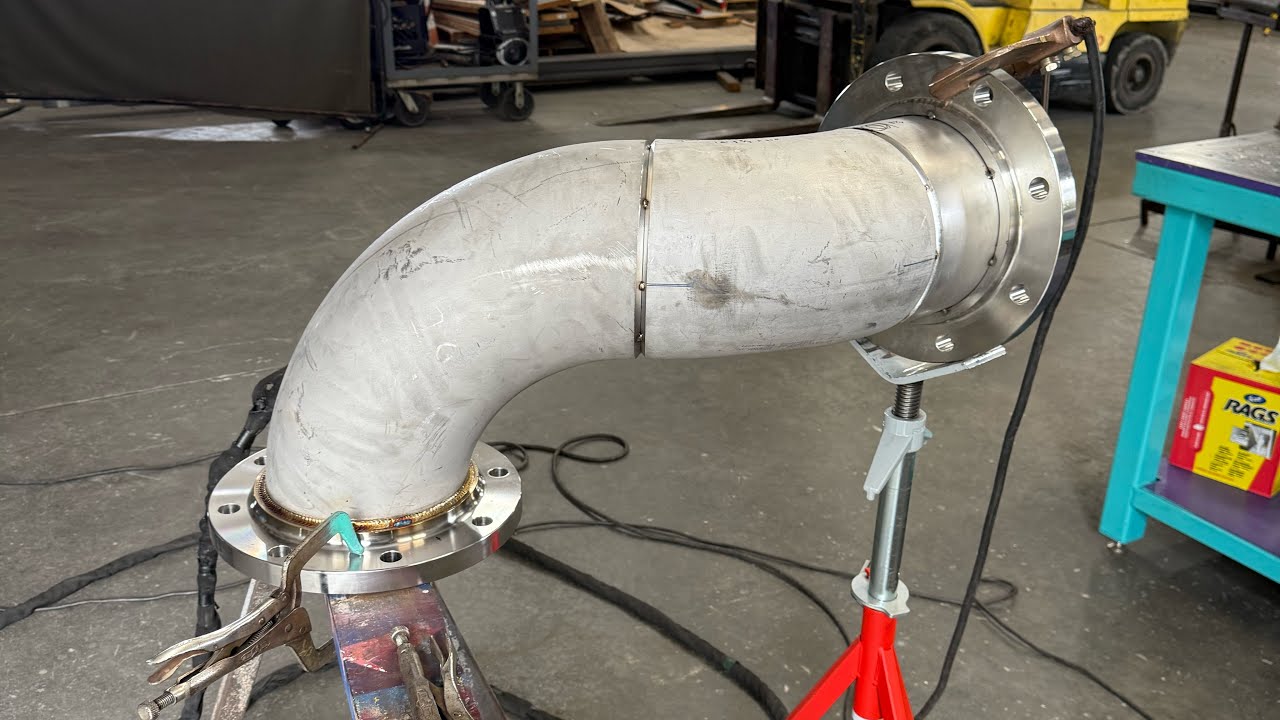 Live Tig welding pipe - YouTube