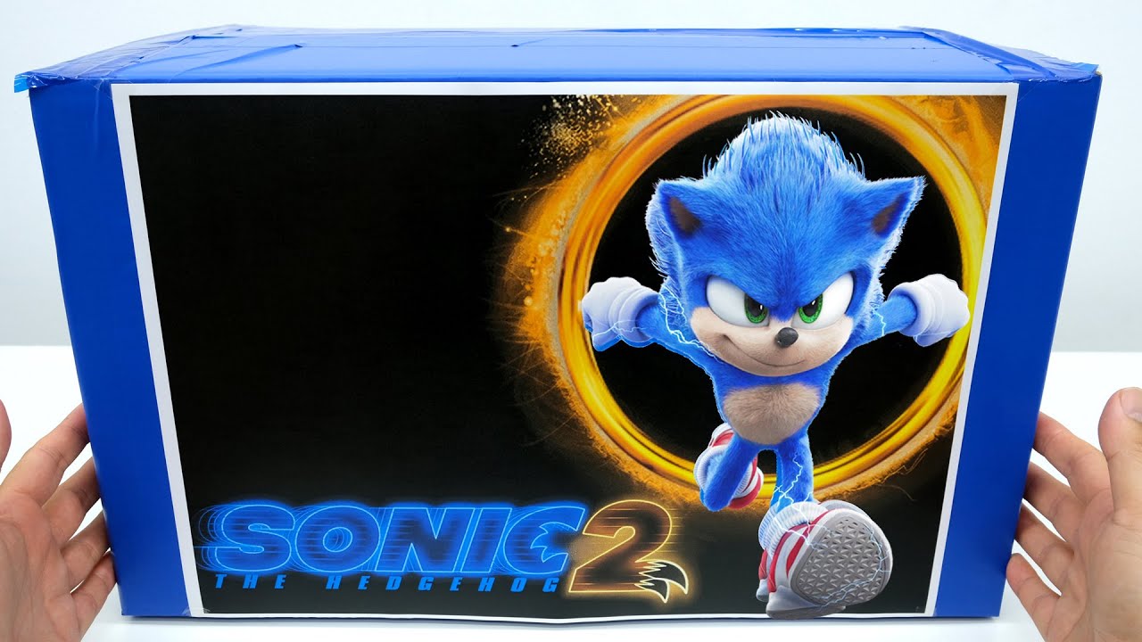 Sonic The Hedgehog Movie Figures Unboxing Review | ASMR Movie Sonic 2 ...