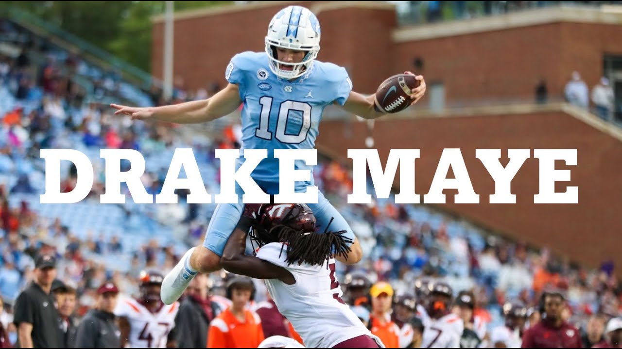 UNC QB Drake Maye Freshman Year Highlights - YouTube