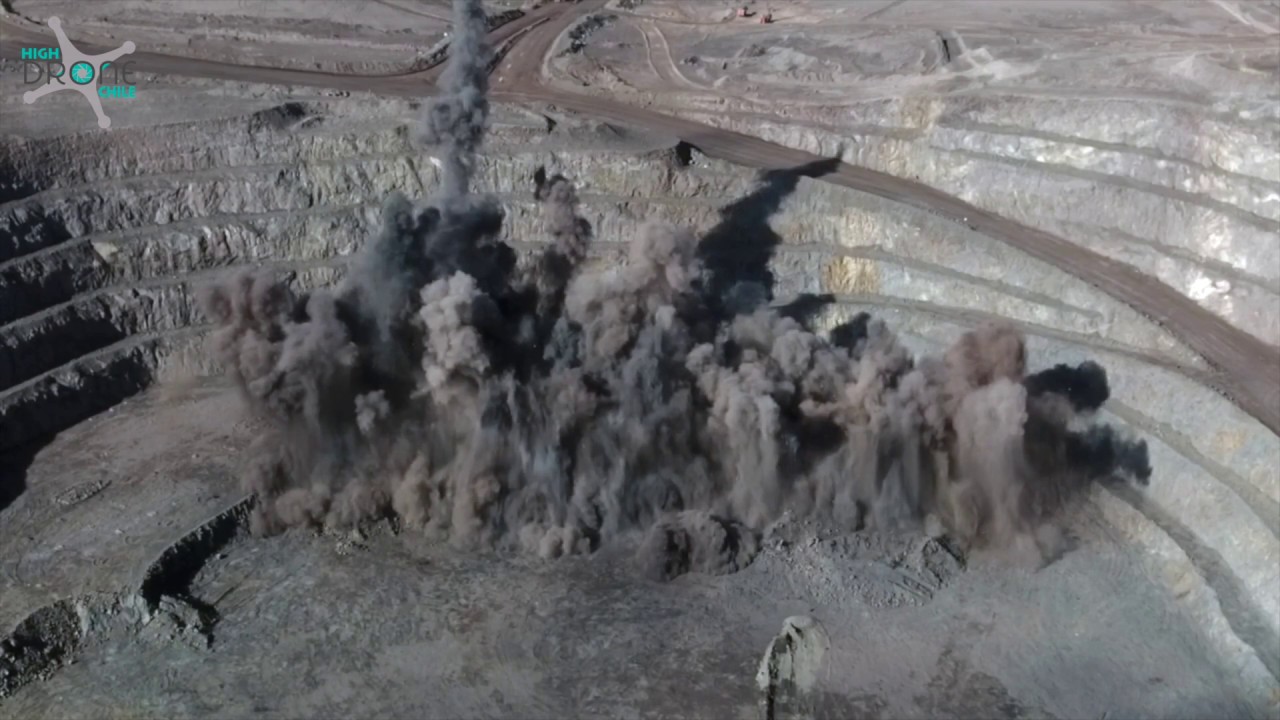 Control de Tronadura con Dron. - YouTube