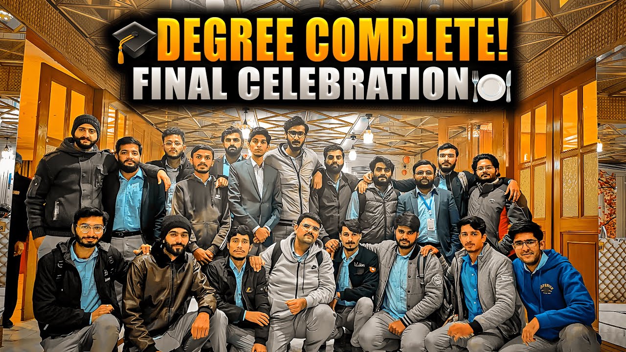 The Journey Ends Here 🎓| Final Exam, Degree Celebration & Goodbyes 🎉📸 ...