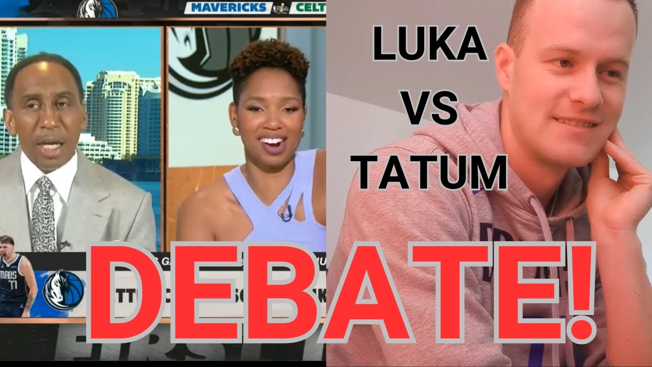 I REACTED on Stephen A Smith vs Shannon Sharpe debate around Luka ...