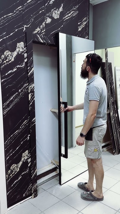 Откатная дверь инвизибл #оренбург #двери #ремонт #межкомнатныедвери # ...