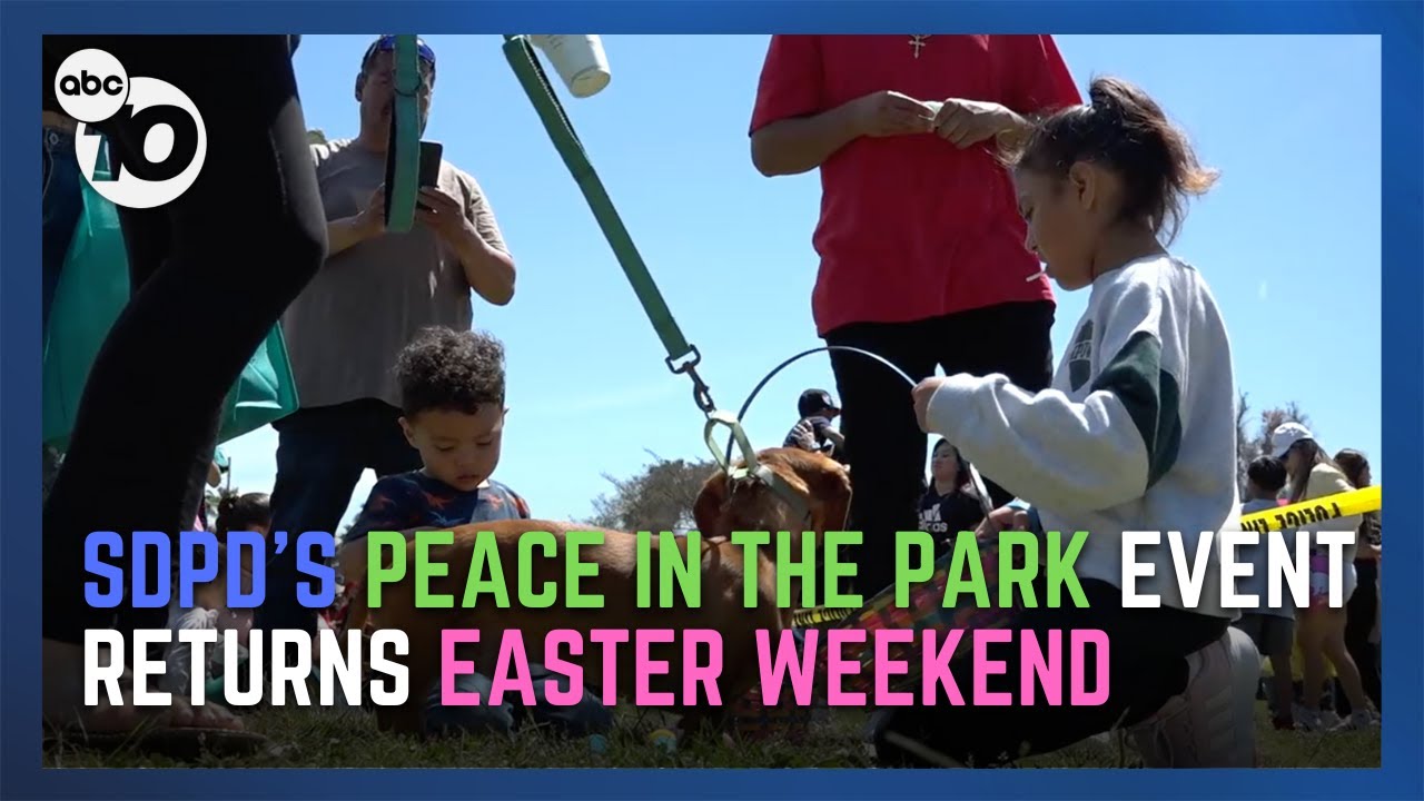 San Diego Police Department brings back 'Peace in the Park' for Easter ...