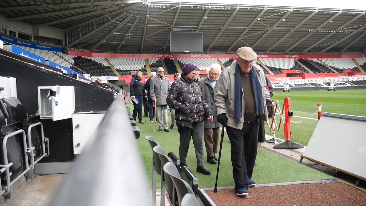 Ospreys In The Community: Sporting Memories Stadium Tour - YouTube