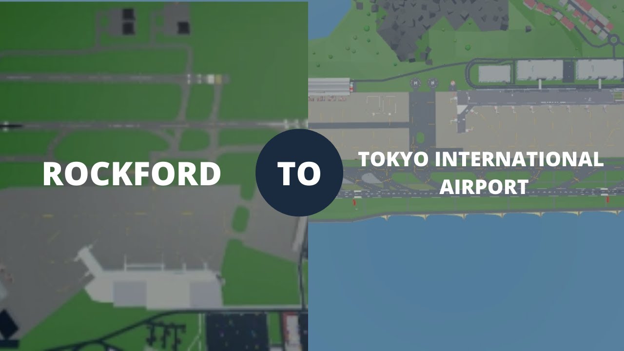 Rockford - Tokyo International Airport Full flight ( PTFS ) 4K - YouTube