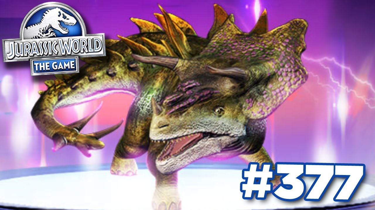 NEW SUPER HYBRID MONOSTEGOTOPS!!! | Jurassic World - The Game - Ep377 ...