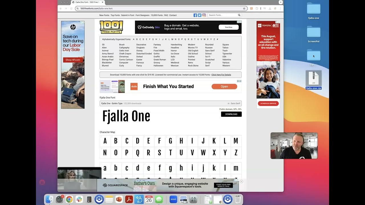 add new font to microsoft pptx or microsoft word - YouTube