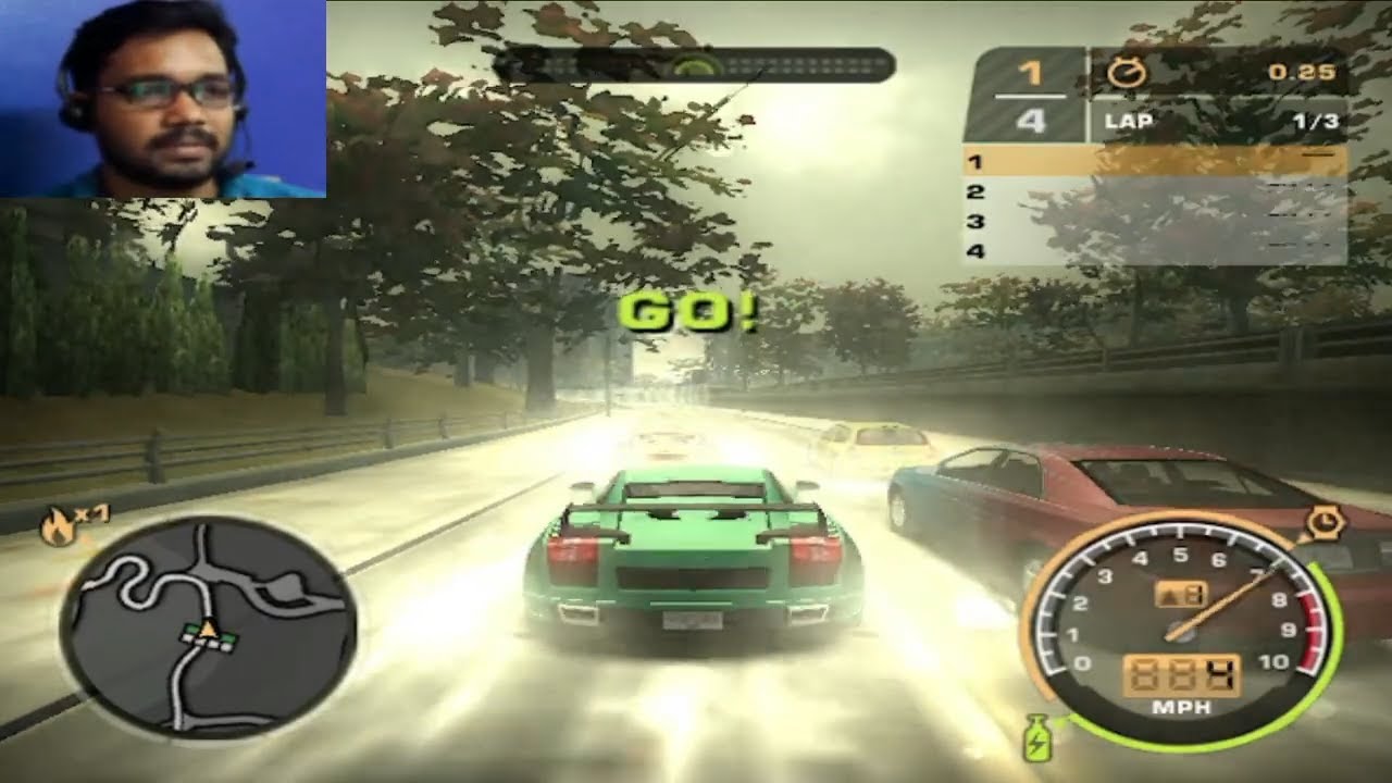 knockout car race match with four opponent - YouTube