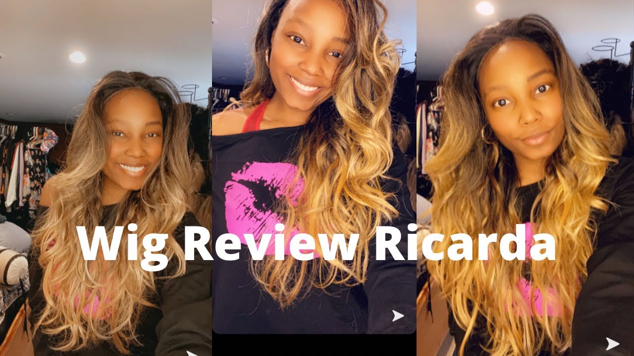 WIG REVIEW RICARDA💜💜💜 - YouTube