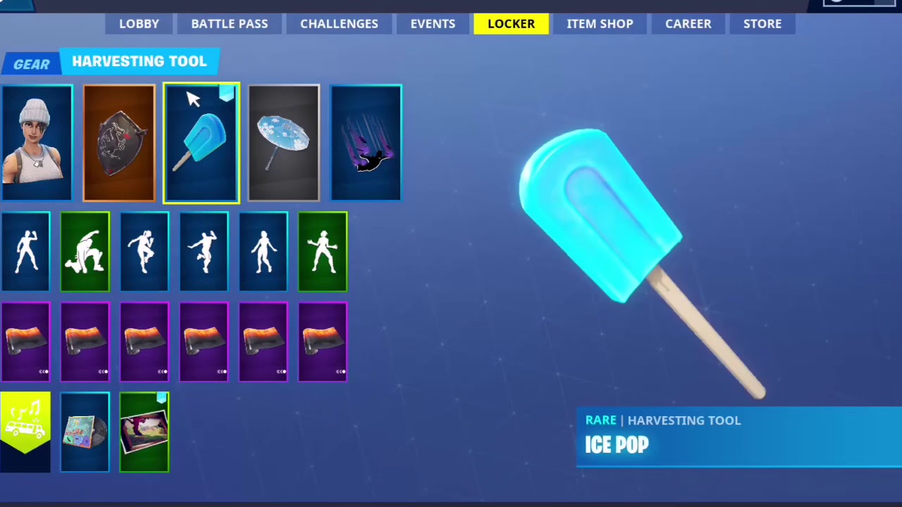 Stacked fortnite locker tour🔥 - YouTube