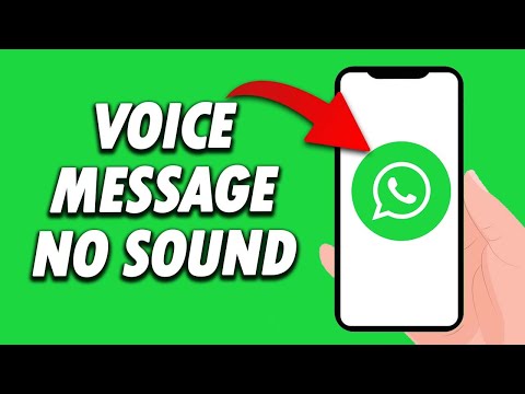 How To Fix Whatsapp Voice Message No Sound 2024