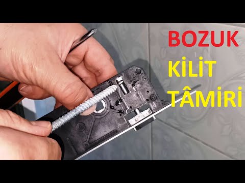 Bozuk pvc Kapı Kliti Nasıl Tamir Edilir? Pvc plastik pimapen kliti tamir