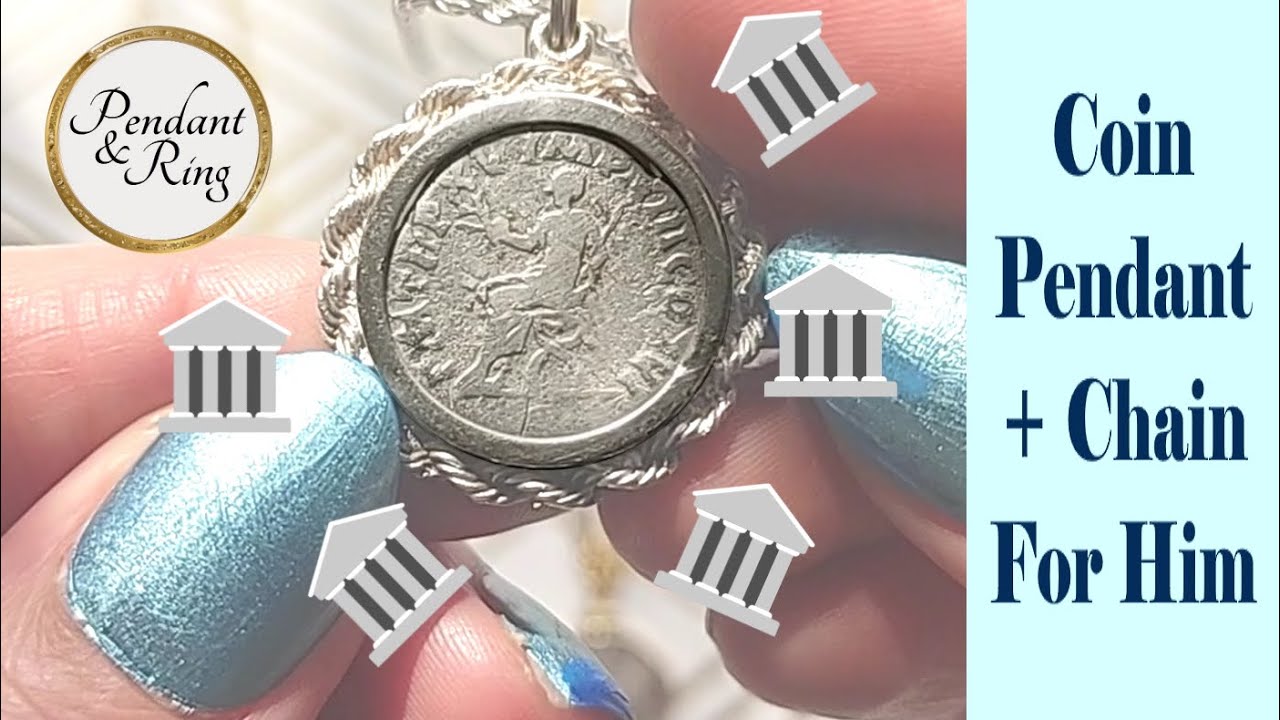 How to get a real coin pendant. It's Easy! 🙂 - YouTube