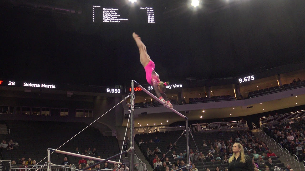 Lily Bruce - Uneven Bars - 2020 Nastia LIukin Cup - YouTube
