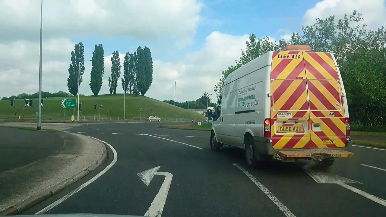 Basildon to A127 M25 Junction 29 180517 - YouTube