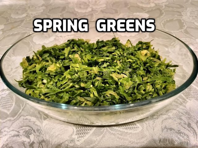 Spring Green Vegetables First Harvest Easy Spring Mix Salad Recipe