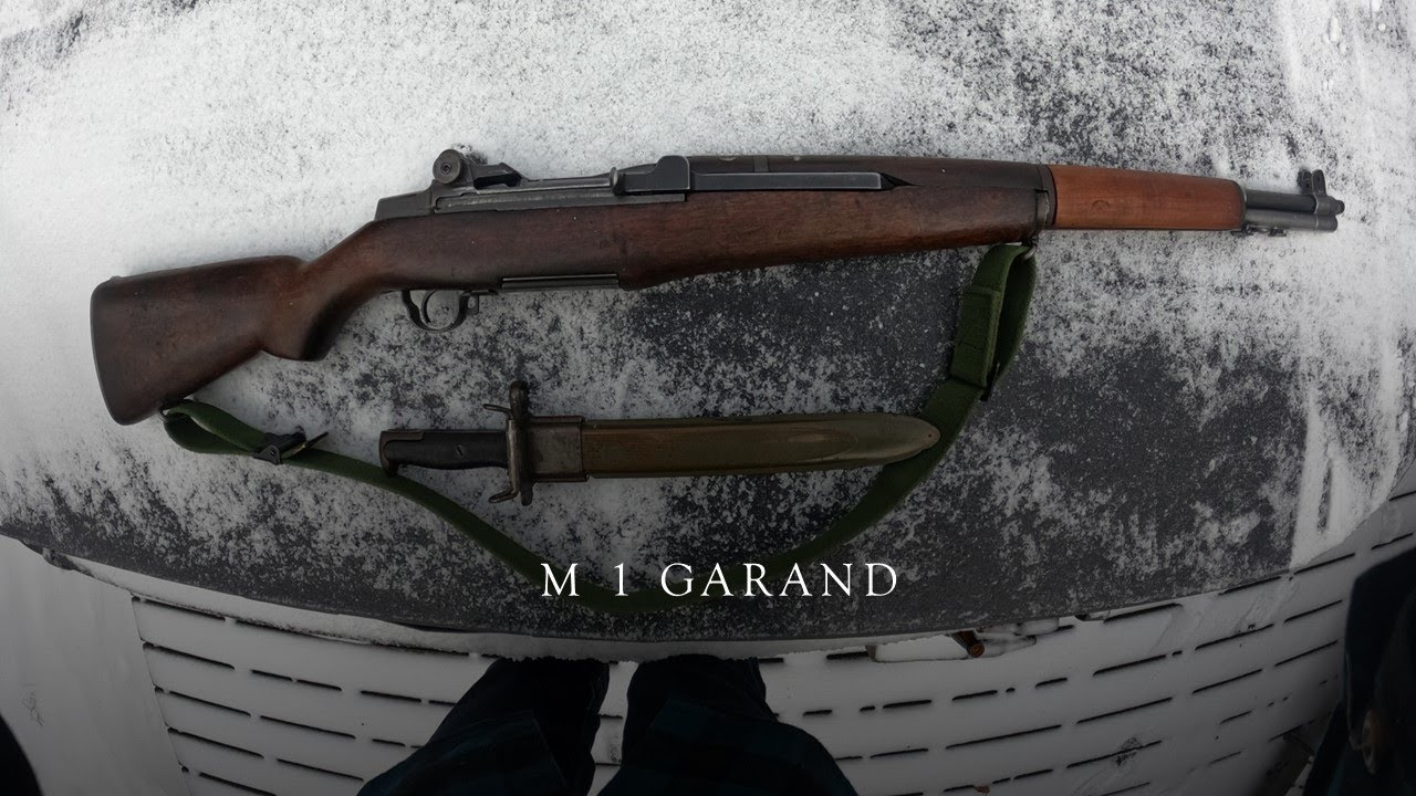 first shots with my new M1 Garand - YouTube