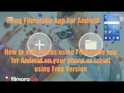 Using FimoraGo App For Android - How to edit videos using FilmoraGo on ...