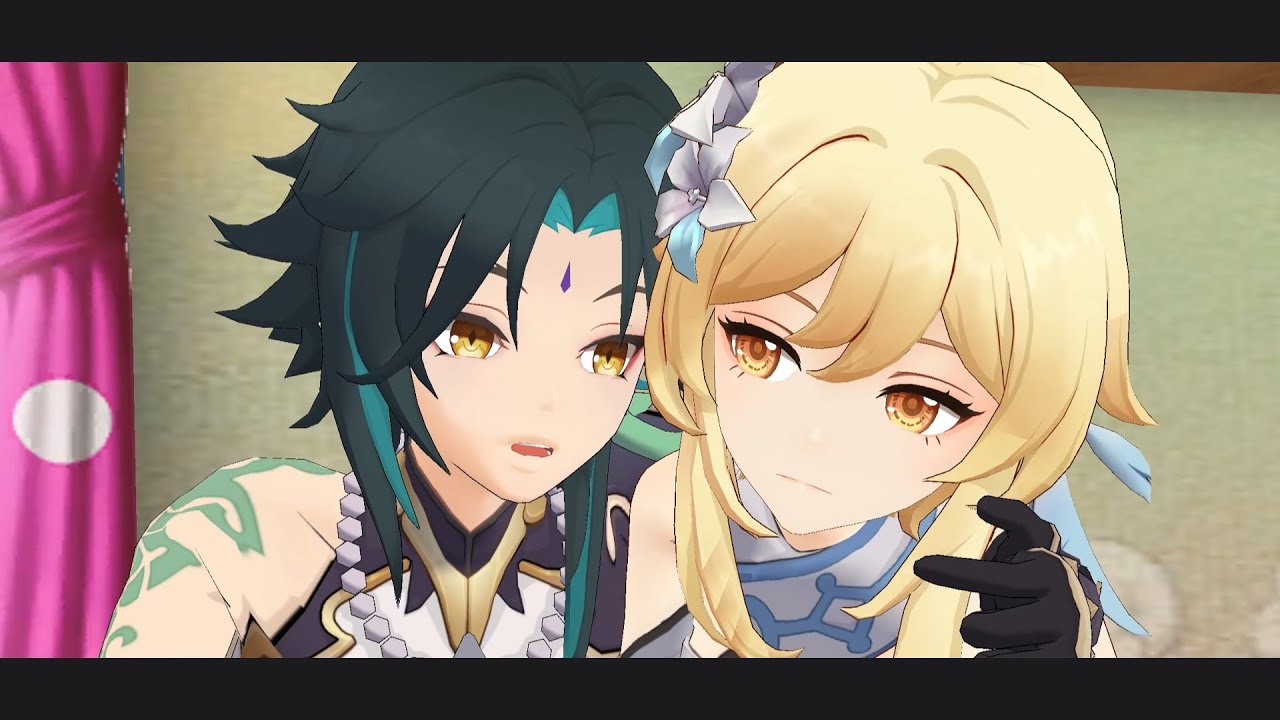 【Genshin Impact】When Xiao Makes Lumine Beautiful ~~ - YouTube