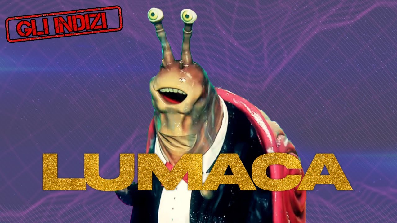 IL CANTANTE MASCHERATO: Lumaca chi è? Gli indizi - YouTube