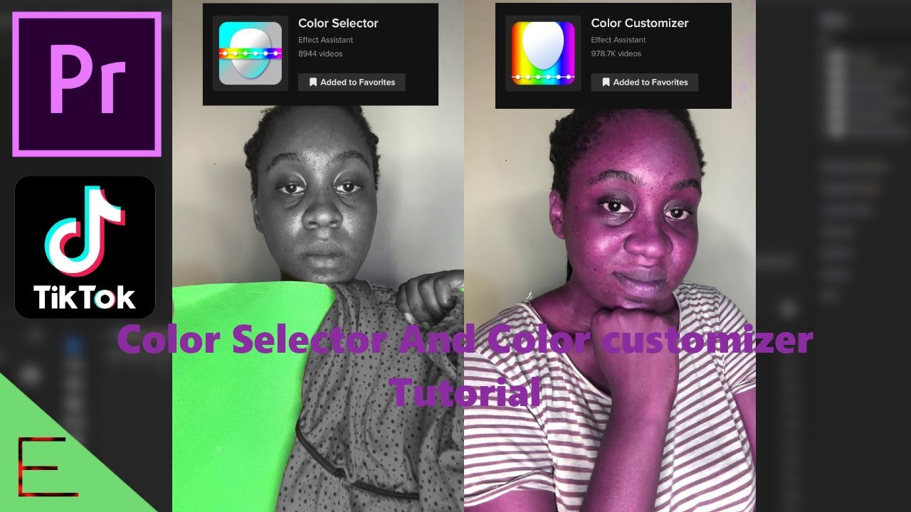 How To Create The Color Customizer And Color Selector Filter On TikTok ...