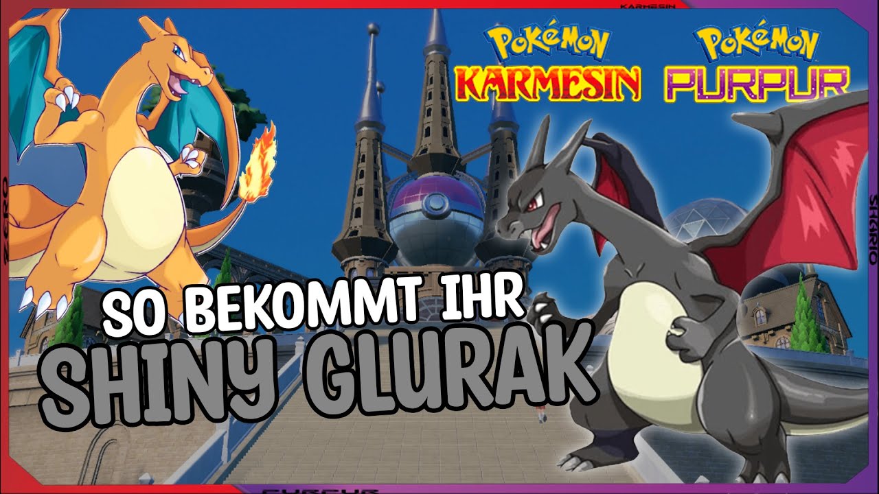Shiny Glurak so bekommt Ihr ihn in Pokemon Karmesin & Purpur - YouTube