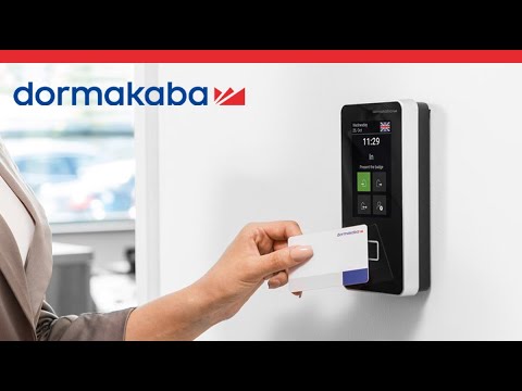 dormakaba Time & Attendance Terminal 96 00 - YouTube