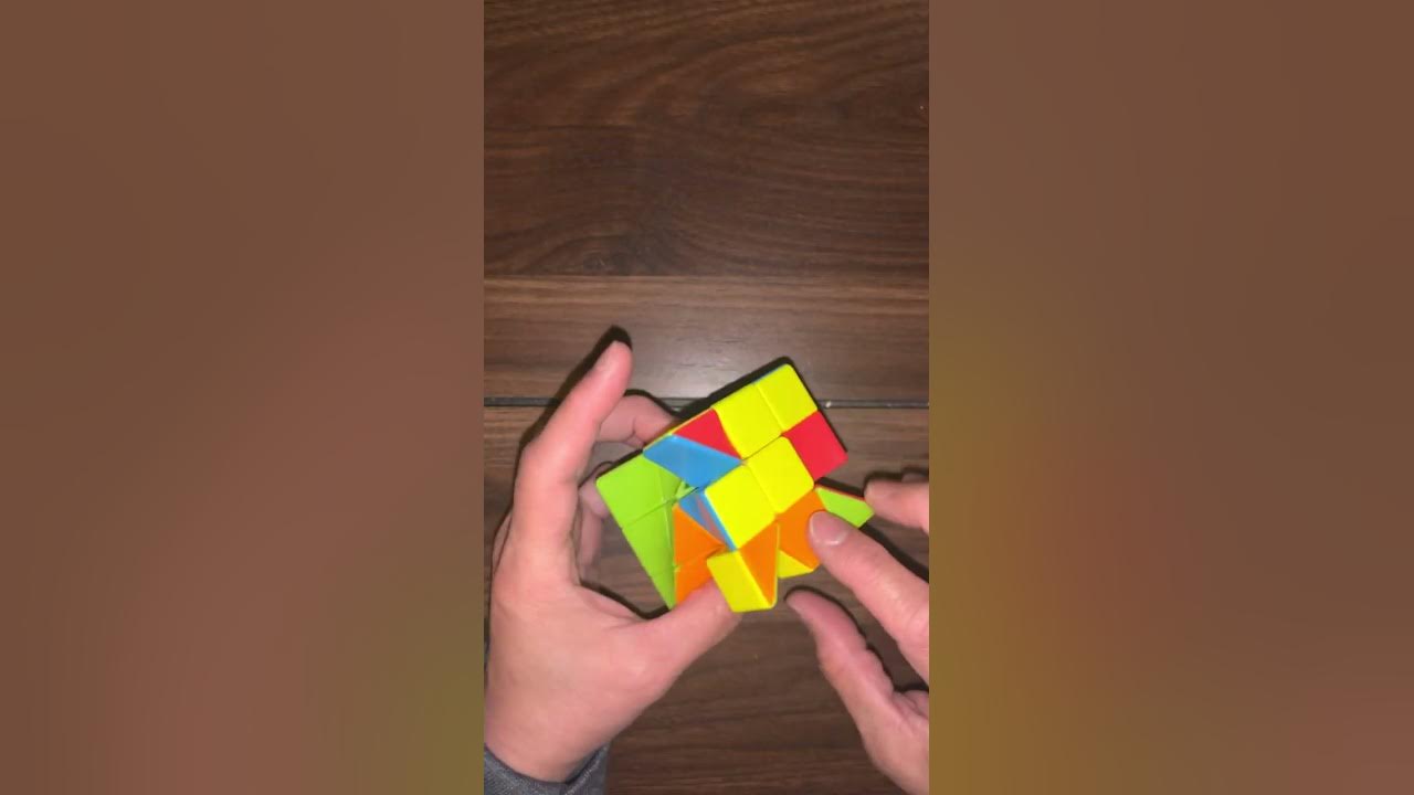 Solving the 3x3xe twisty cube layer by layer - YouTube