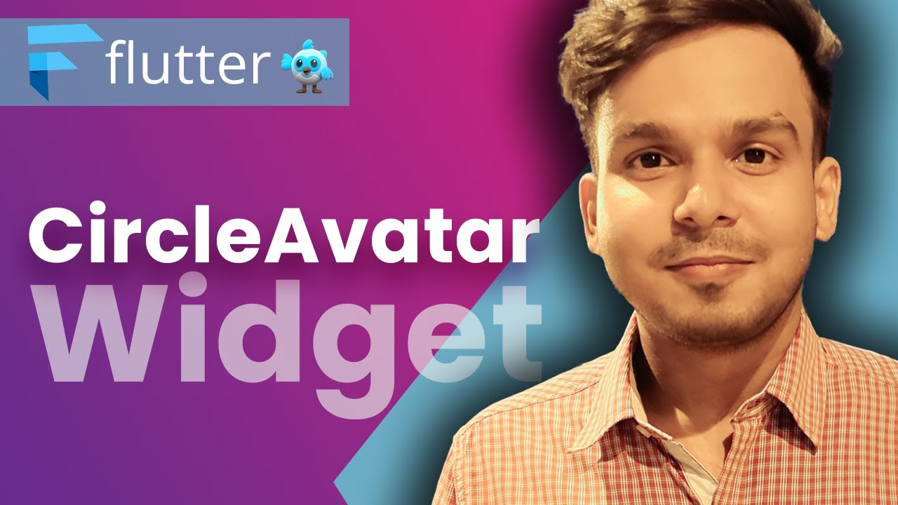 Circleavatar Widget In Flutter 117 Hindi Youtube