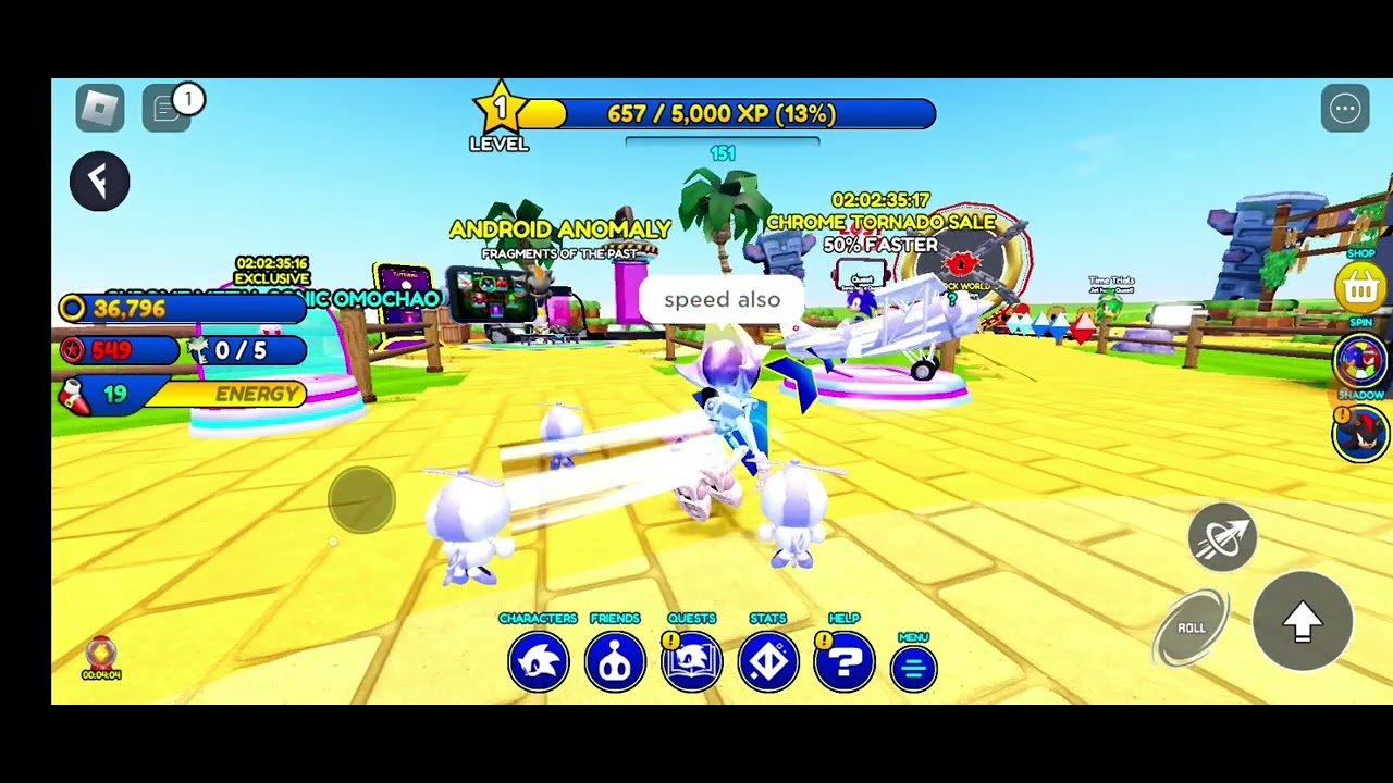 super sonic speed simulator showcaseing the new/holographic metal sonic ...