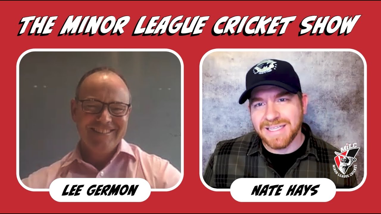 Minor League Cricket Show - Lee Germon - YouTube