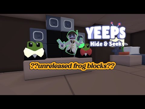 yeeps hide and seek has frogs now?!? - YouTube