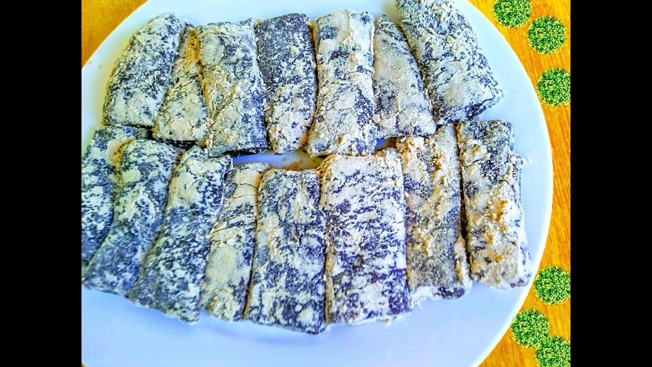 Ube Espasol | Traditional Filipino delicacy - YouTube