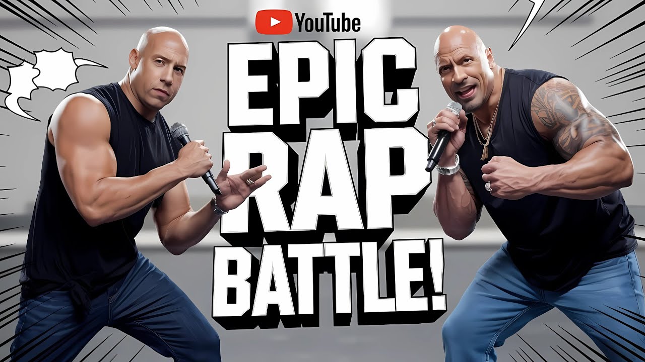 Vin Diesel vs Dwayne Johnson: Vin Diesel Rap Battle - YouTube